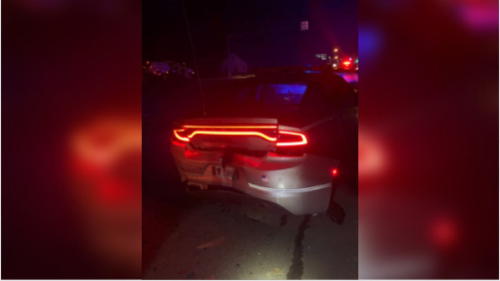 Ohio State Highway Patrol Troopers Car Struck While Conducting